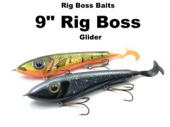 Rig Boss Baits - 9" Rig Boss Glider – Team Rhino Outdoors LLC